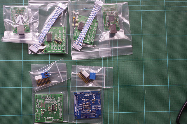 香港のDIYINHKから購入した DAC kitとXMOS USB to I2S/DSD kit